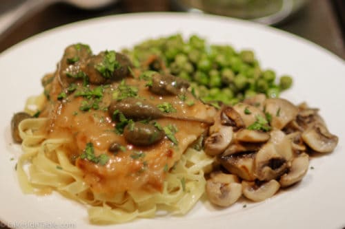 Turkey Piccata with Caper Berries - Lakeside Table