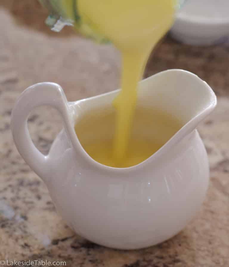 Classic Hollandaise Sauce for One in 1 Easy Minute - Lakeside Table