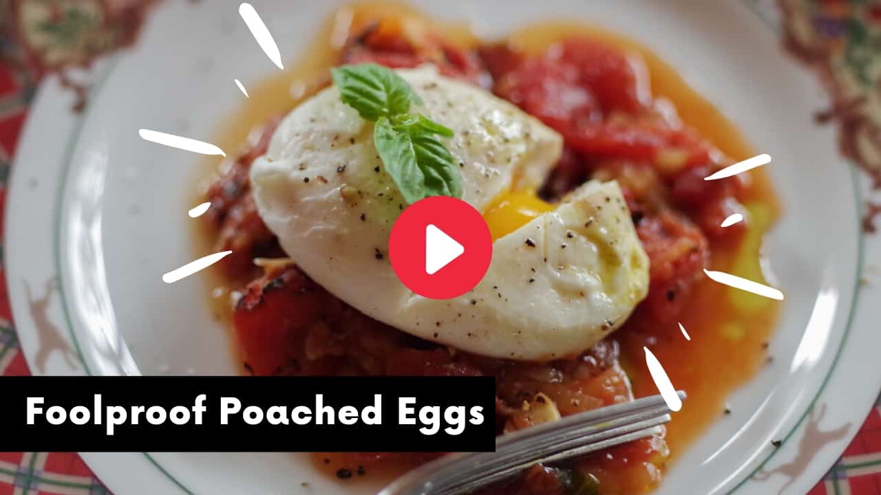 Foolproof Poached Egg in 5 Easy Steps - Lakeside Table
